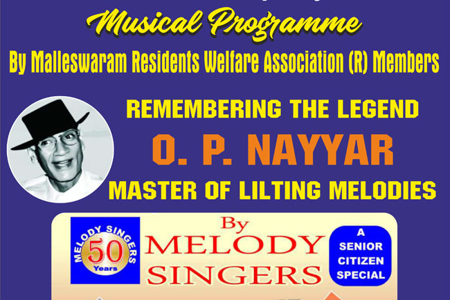 Musical Programme - Malleswaram Association